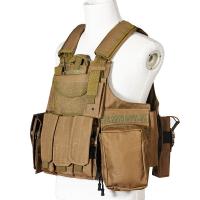 China Breathability Adjustable Shoulder Straps Combat Ballistic Vest For Effective Armor Protection for sale