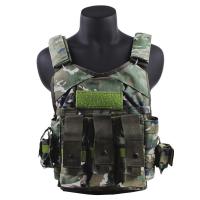 China Ghost Tactical Vest Multifunctional Wear-resistant With Bulletproof Panel Outdoor Training Suit Eight-piece Camouflage for sale