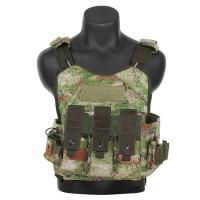 China Ghost Tactical Vest Multifunctional Wear-resistant With Bulletproof Panel Outdoor Training Suit Eight-piece Camouflage for sale