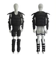 China 2024 New Fully Defense Black Rigid Flame Retardant Riot Suit Anti Hit Suit Safety Riot Suit for sale
