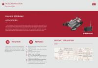 China Remotely operated tracked explosive-detonation robot, all-terrain explosive-detonation vehicle for sale