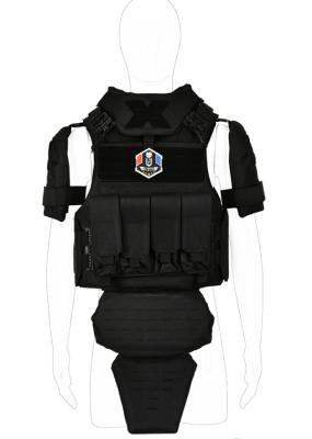 China China made full cover battlefield police high quality tactical Bulletproof vest for sale