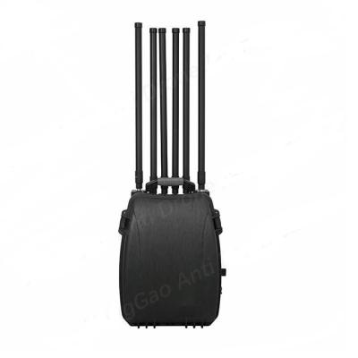 China Professional Grade  Anti Drone Jammer Backpack Drone Defense Equipment for Law Enforcement for sale