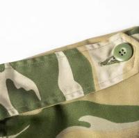 China T65/C35 Solid Fabric Mens Military Tactical Long Sleeve Jackets and Pants with Split Leather for sale