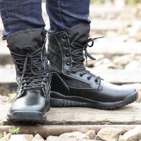 China Tactical Boots with Ankle Support for Security Personnel for sale