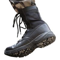 China Breathable Midcalf Combat Rubber Boots with Insulated Lining for Men for sale