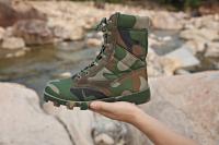 China 7-12 Insulated Impact Resistant Non Compression Leather Ankle Military Tactical Boots for sale
