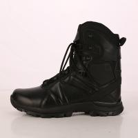 China Durable Leather Insulated Mid Calf Combat Boots for sale