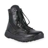 China Mid Calf Tactical Boots with Waterproof Leather Lace up Closure / Cotton Lining for sale