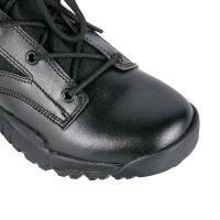 China Mid Calf Tactical Boots with Waterproof Leather Lace up Closure / Cotton Lining for sale