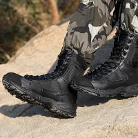 China Breathable Cotton Lining Mens Combat Tactical Boots for Outdoor Activities for sale