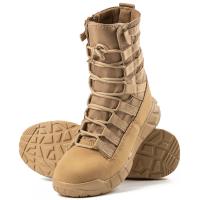 China Professional Combat Tactical Boots for Law Enforcement and Military made of leather cotton lining for sale