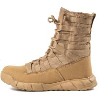 China Professional Combat Tactical Boots for Law Enforcement and Military made of leather cotton lining for sale
