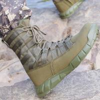 China Professional Combat Tactical Boots for Law Enforcement and Military made of leather cotton lining for sale