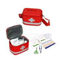 China Portable waterproof first aid kit box Roadside Emergency first aid kit home office travel kit first aid for sale
