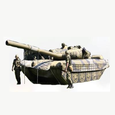 China Factory Customized Inflatable Dummy Target for Exercises Radar Tank Launch Model Target for sale