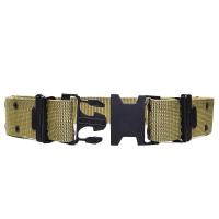 China Khaki Waterproof  Quick Release PP Webbing Belt Duty Belt Tactical For Outdoor Training And Hiking for sale