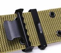 China Khaki Waterproof  Quick Release PP Webbing Belt Duty Belt Tactical For Outdoor Training And Hiking for sale