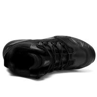 China Tactical Lightweight Boots Black EVA Suede Leather Upper Boots For Men for sale