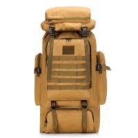 China 80L Large Capacity Waterproof Camouflage Hiking Backpack Leisure Tactical Backpack Outdoor Sports On Foot Travel Backpack for sale