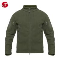 China Breathable Quick Dry Olive Green Winter Tactical Fleece M65 Field Jacket for Training for sale