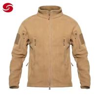 China Breathable Quick Dry Olive Green Winter Tactical Fleece M65 Field Jacket for Training for sale