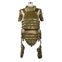 China Heavy Duty Nylon Tactical Molle Vest with Adjustable Straps and Removable Shoulder Harness for sale
