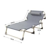 China Tactical Outdoor Gear Folding Bed Chair 800D Cloth Load-Bearing 200kg-300kg for Outdoor Activities for sale