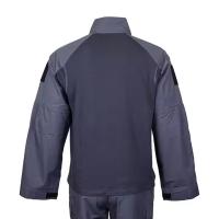China Multi-pocket Zippered Tactical Suit in Dark Blue with Customized Logo for sale