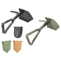 China Carbon Steel Shovel Military Tactical Shovel for Camping and Auto Activities for sale