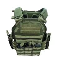China Oxford Fabric Plate Carrier Waterproof  Vest  Camouflage Tactical Gear For Tactrical Training for sale