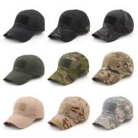 China Wholesale Outdoor Sports Camouflage Tactical Baseball Caps For Men for sale