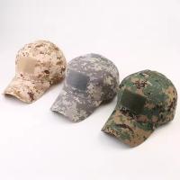 China Wholesale Outdoor Sports Camouflage Tactical Baseball Caps For Men for sale