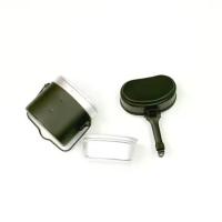 China Tactical Canteen Olive Green Aluminum Kettle 3 Piece Lunch Box Tactical Outdoor Gear for sale
