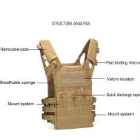 China Tactical Vest Customized Professional Adjustable Durable Tactical Vest For Outdoor Activity for sale