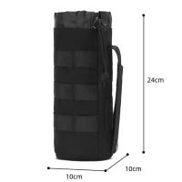 China Camouflage Tactical Lightweight Molle System Waist Hanging Large Water Bottle Outdoor Bag For Outdoor Sport Travel for sale