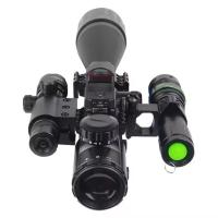 China Mini Red Dot Sight+Red Laser Sight Hunting Scope Combo Optical Scope Reflex Sight Scope for Tactical Hunting for sale