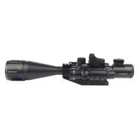 China Mini Red Dot Sight+Red Laser Sight Hunting Scope Combo Optical Scope Reflex Sight Scope for Tactical Hunting for sale