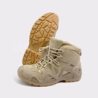 China Wholesale Anti slip Combat Jungle Split Suede Outsole PU Rubber Tactical Boots for Men for sale