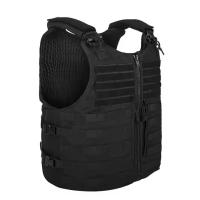China Tactical Vest Factory Oxford Black Men Training Vest Hunting Molle Plate Carrier Tactical Duty Vest for sale