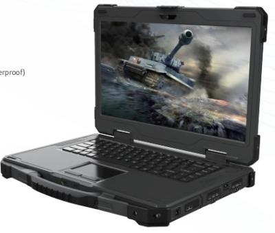 China military reinforce notbook ， reinforce labtop, 14-inch Single Screen Rugged Portable Laptop for sale