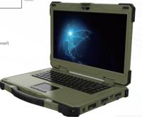 China military reinforce notbook ， reinforce labtop, 14-inch Single Screen Rugged Portable Laptop for sale