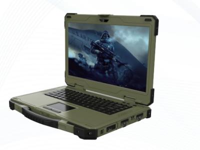 China military reinforce notbook ， reinforce labtop, 14-inch Single Screen Rugged Portable Laptop for sale