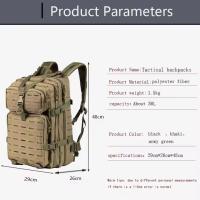 China Multifunctional Large-Capacity Outdoor Men's Hiking Mountaineering Sports Travel Camping Rucksack Tactical Assault Backpack for sale