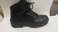 China Anti Slip Lightweight Combat Boots With Rubber Outsole , Cushioning for sale