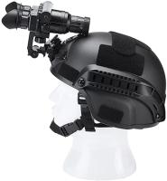 China 1X 4X Long Distance Helmet Mounted Night Vision Goggle Camera for sale