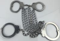 China Secure Police Stainless Steel Hand Cuffs Double locking for sale