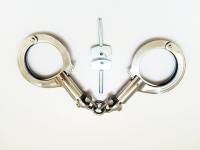 China Class Style Stainless Steel Handcuffs Anti Shear Cop Handcuffs for sale