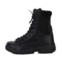 China Custom Design Strong Black Military Tactical Boots For Men And Women for sale