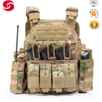 China Removable Shoulder Strap Combat Tactical Vest with Molle System and Adjustable Waist Straps for sale